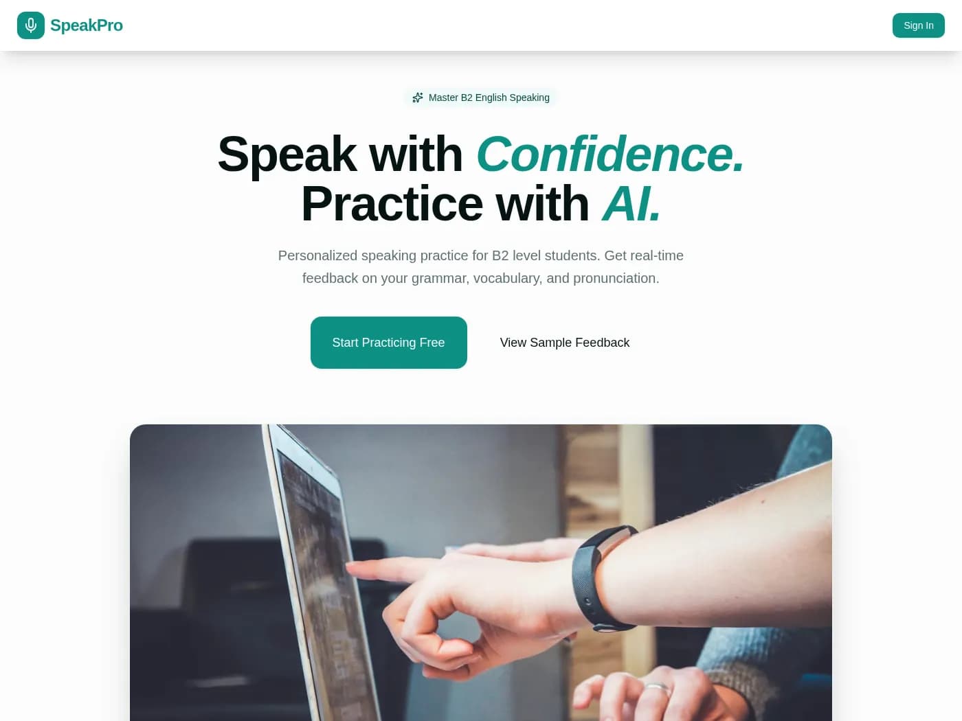 SpeakPro English Practice