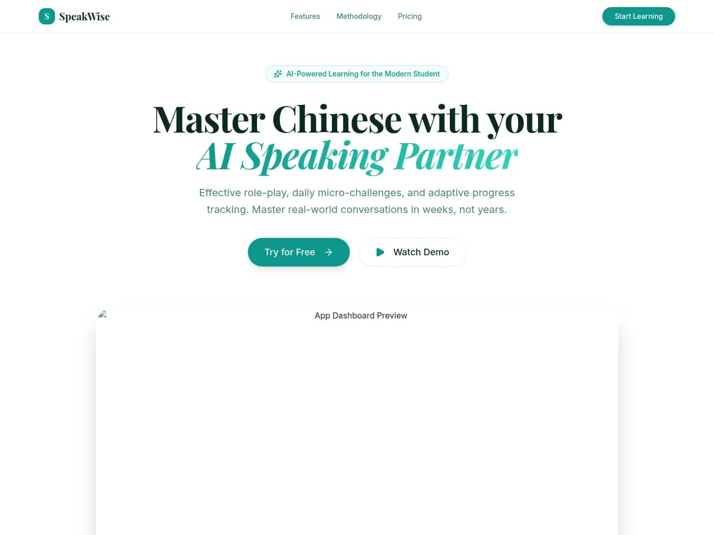 SpeakWise Chinese