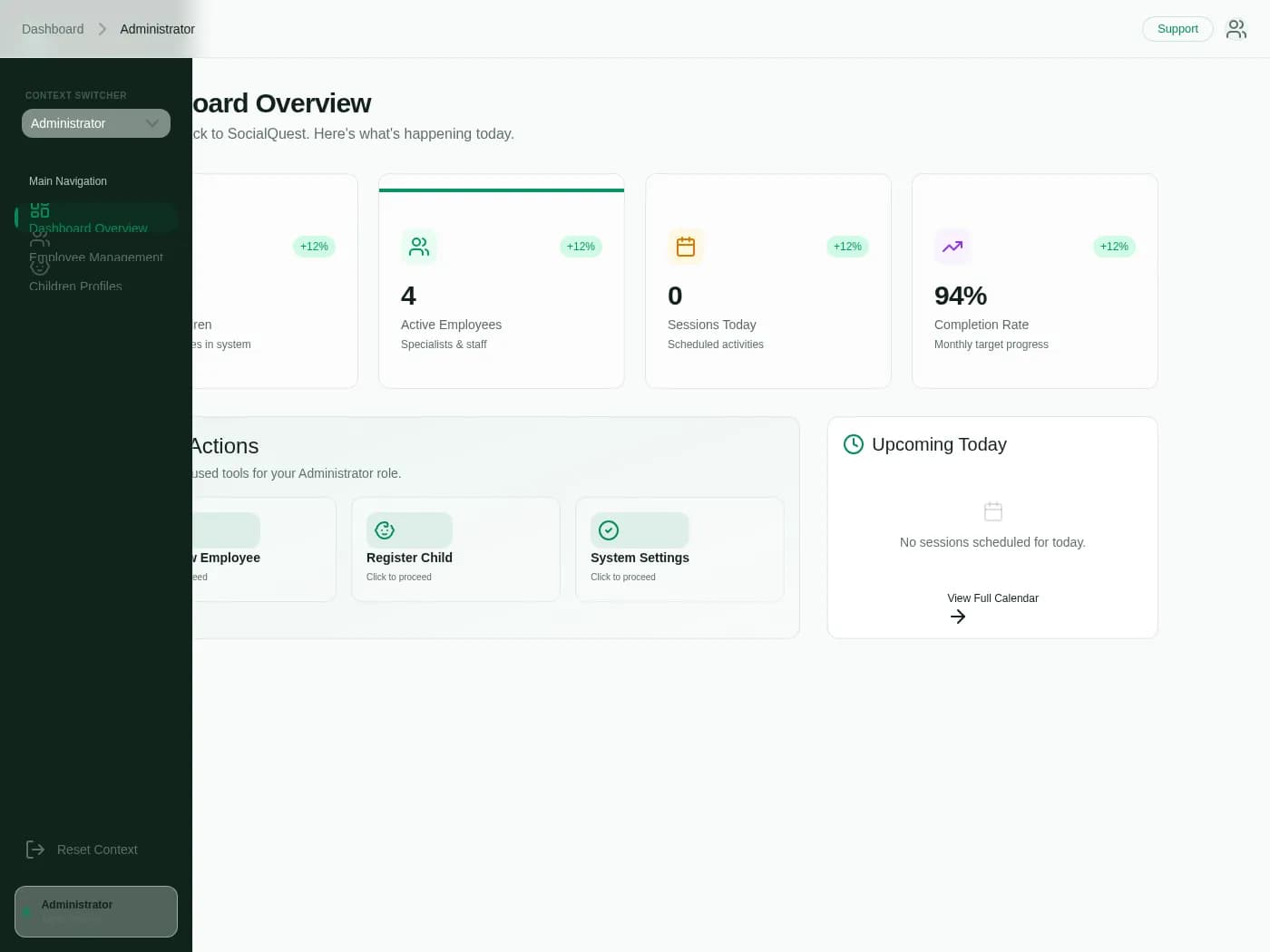 SpecPanel Dashboard