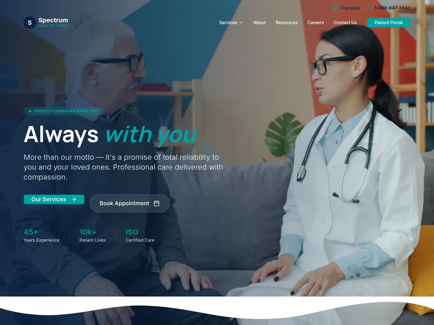 Spectrum Healthcare Clone