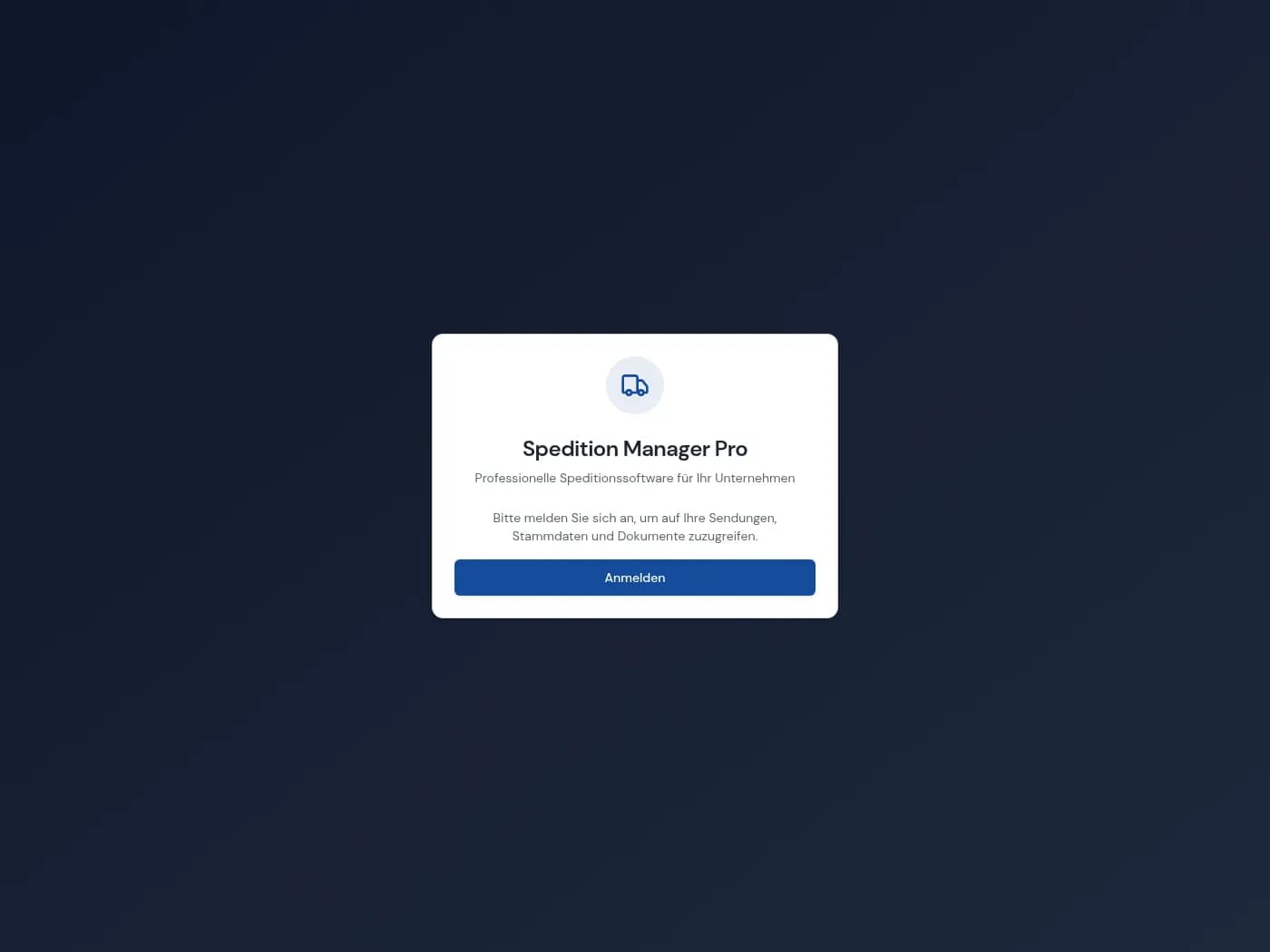 Spedition Manager Pro