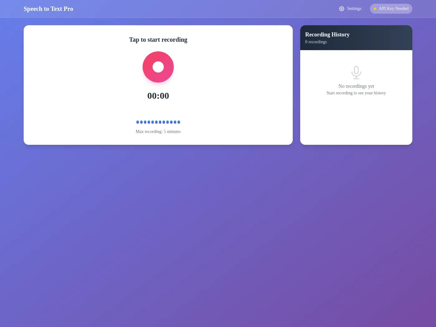 SpeechToText Pro