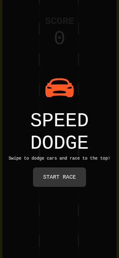 Speed Dodge Runner