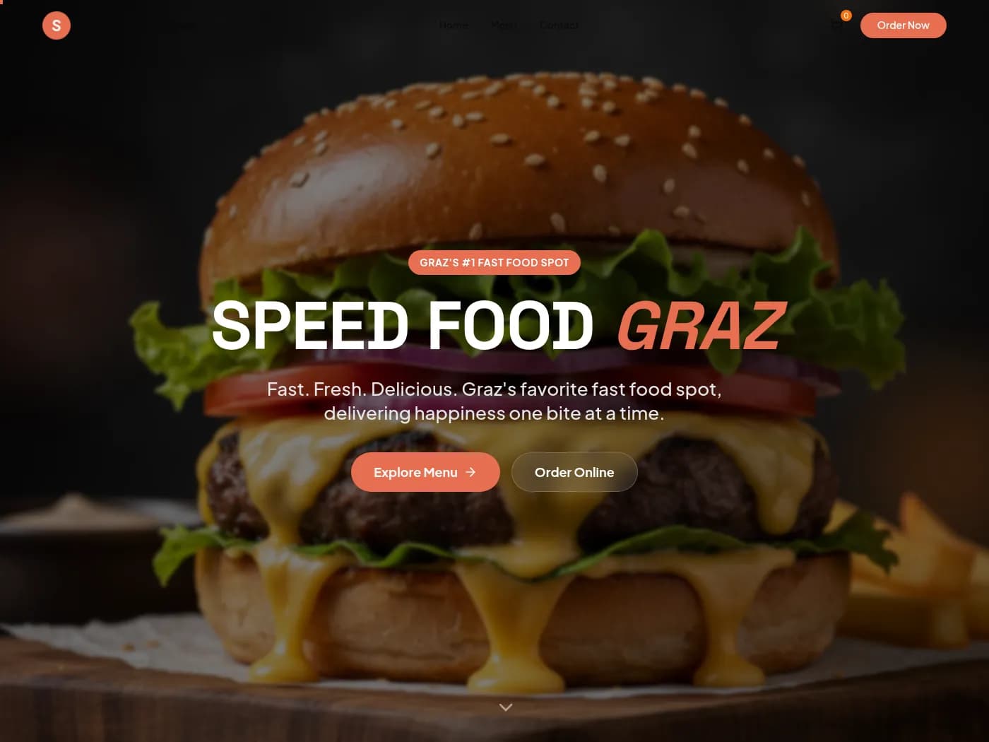 Speed Food Graz Web