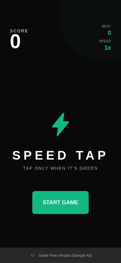 Speed Tap Reflex