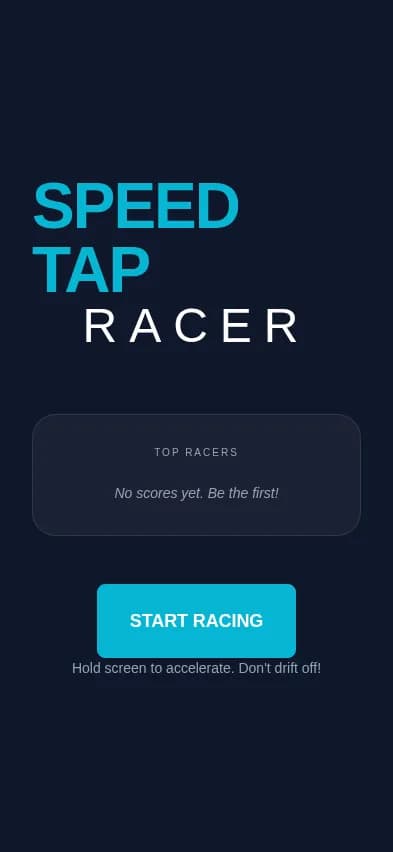 Speed Tap Racer
