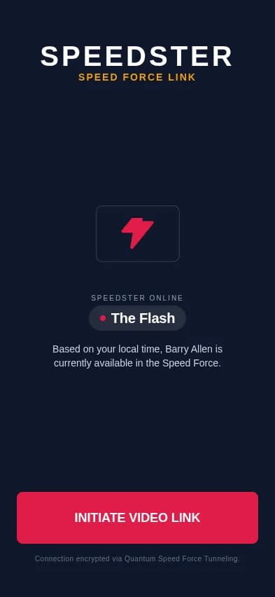 Speedster Call Simulator