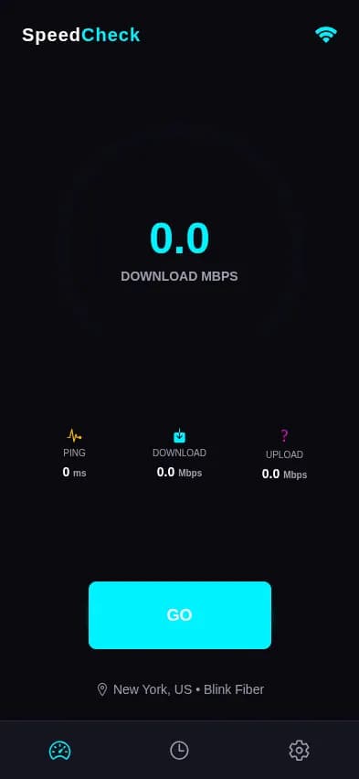 SpeedTest Mobile App