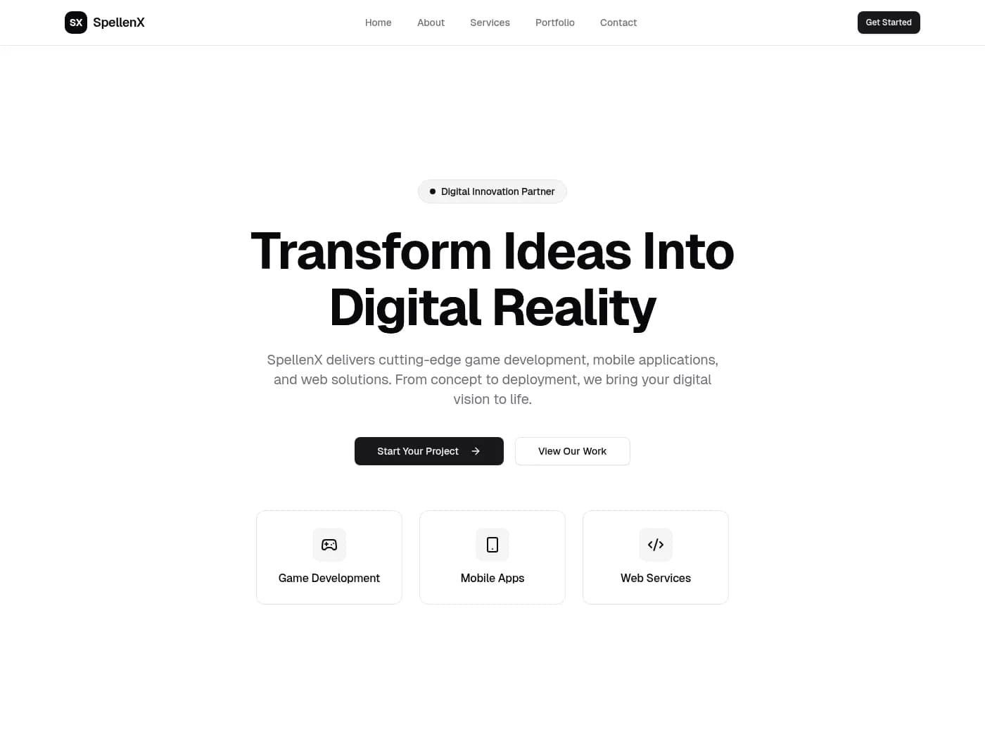 SpellenX IT Solutions Site