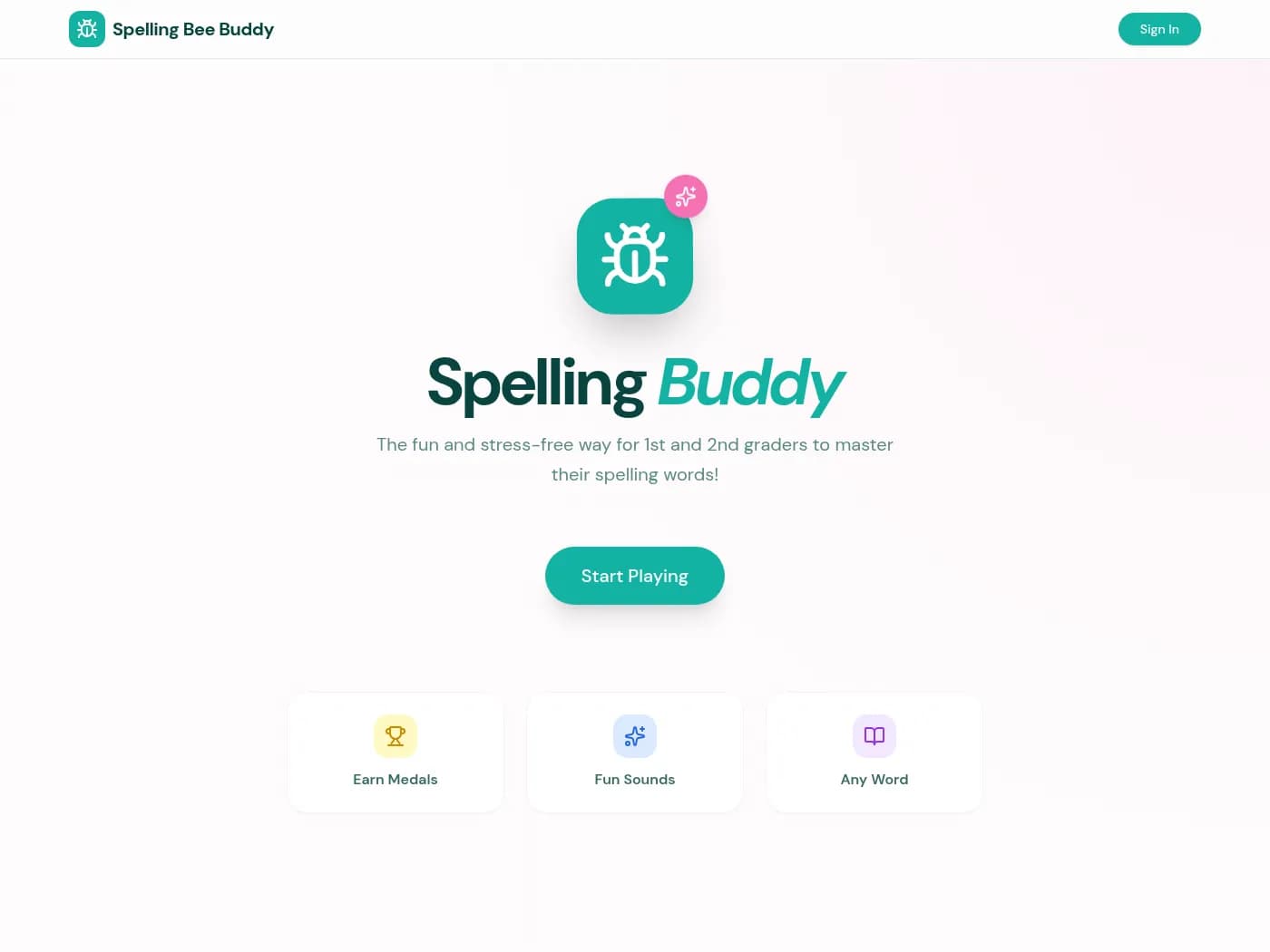 Spelling Bee Buddy