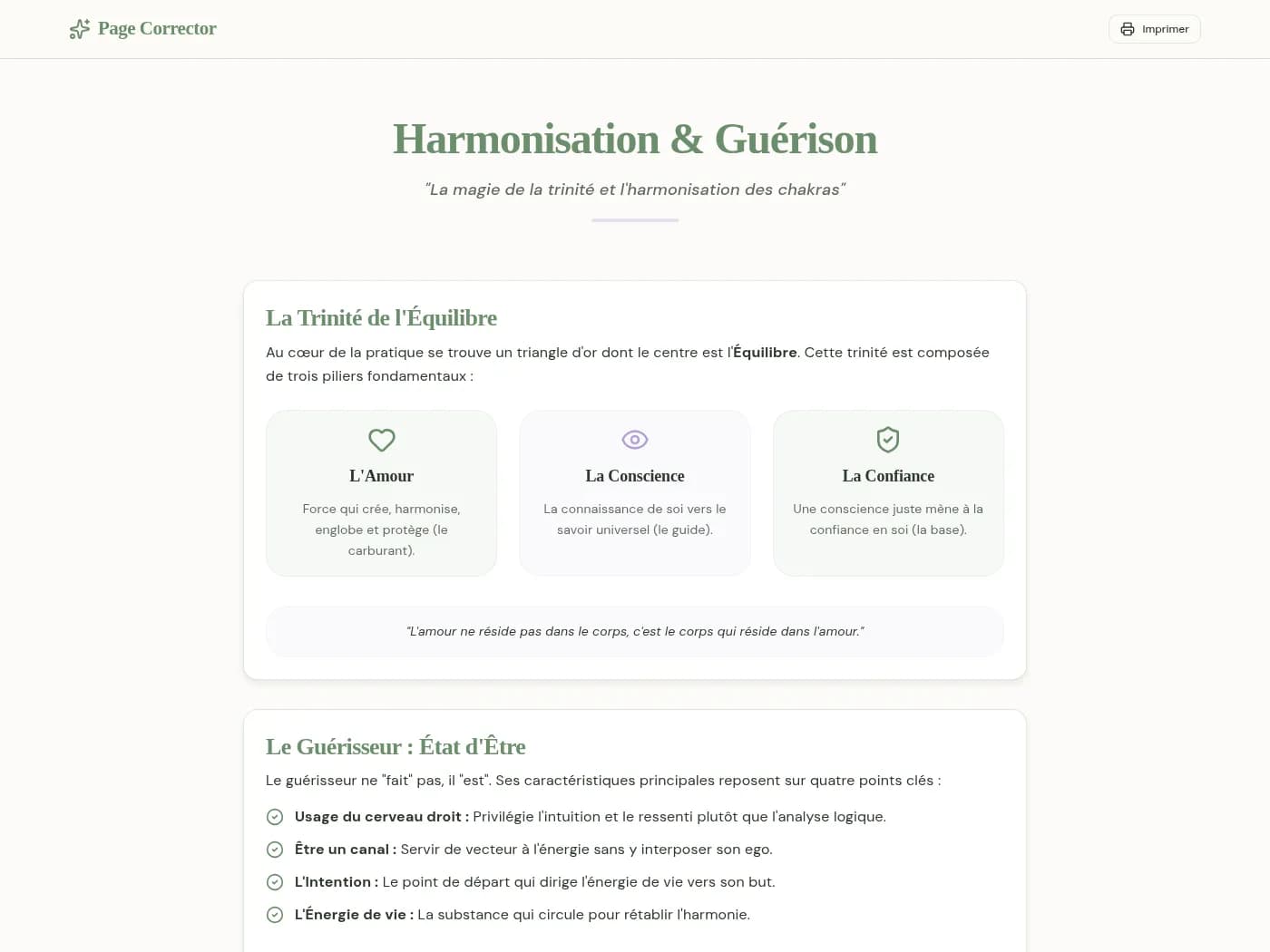 Page Corrector