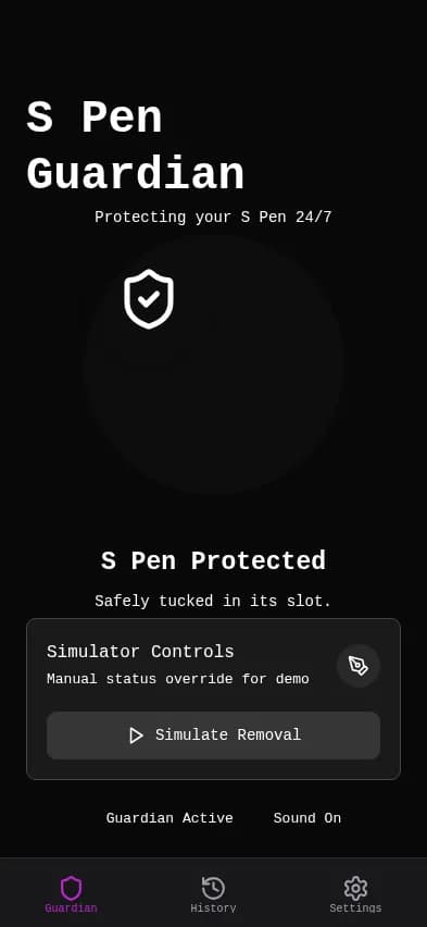 S Pen Guardian