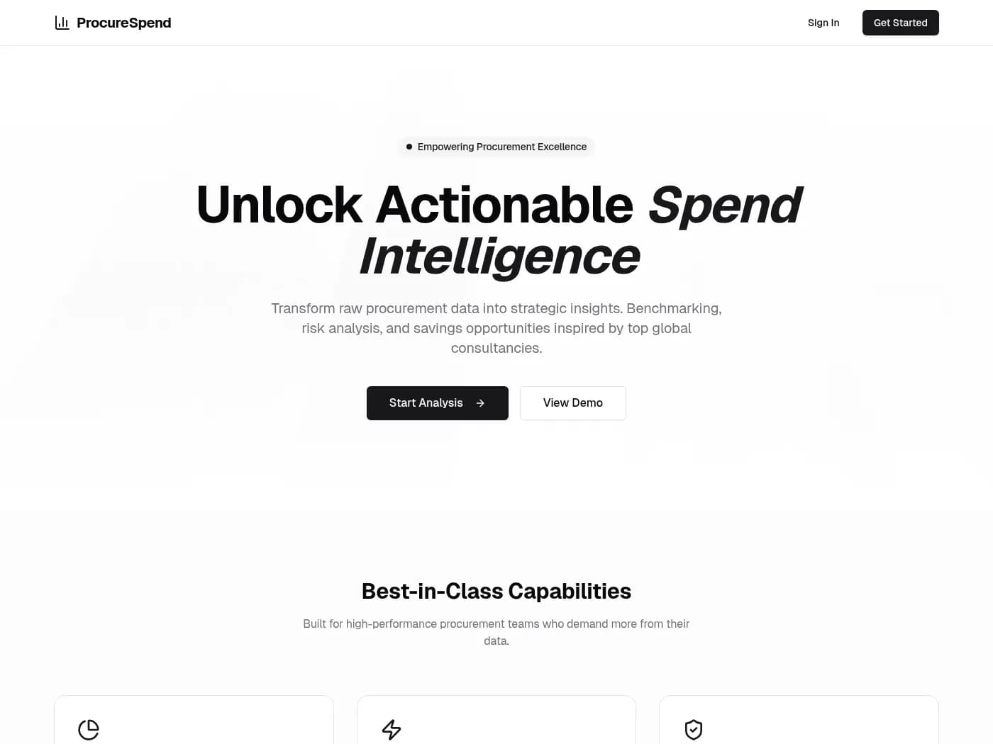 ProcureSpend Insights