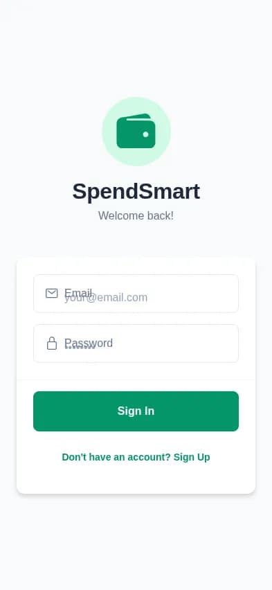 SpendSmart Budget App
