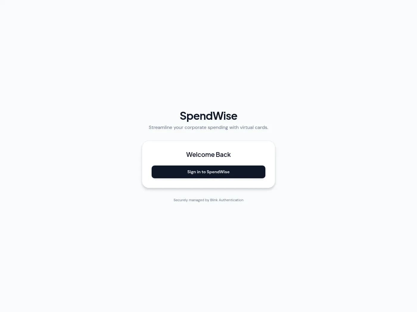 SpendWise Platform
