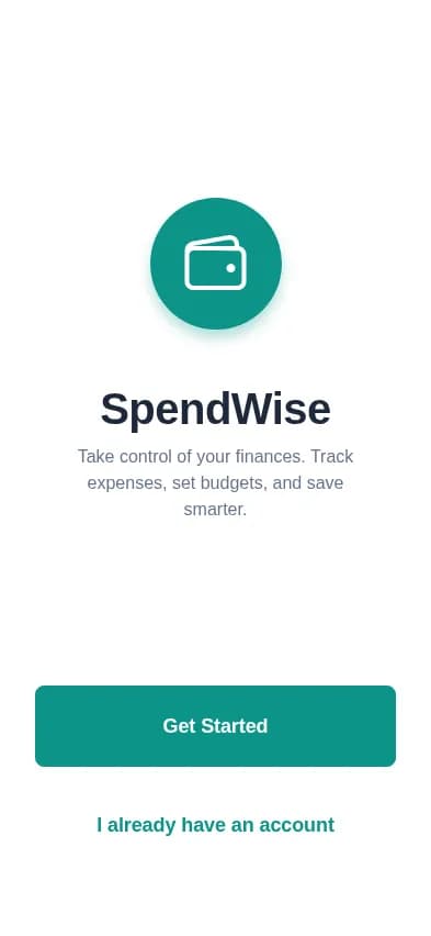 SpendWise Mobile Tracker