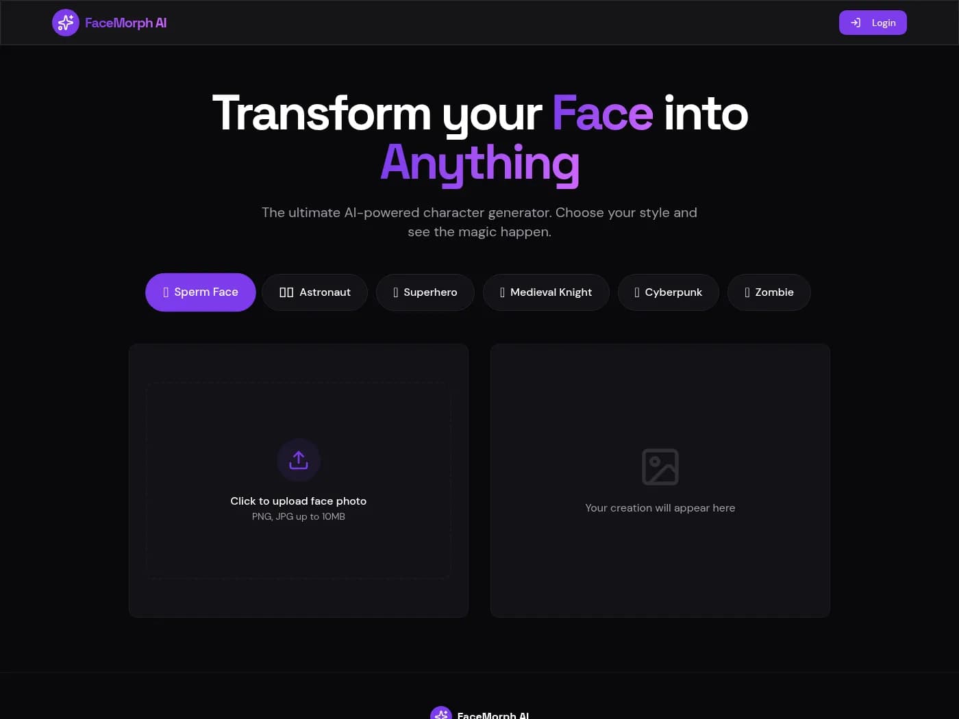 Face2Sperm Image Generator