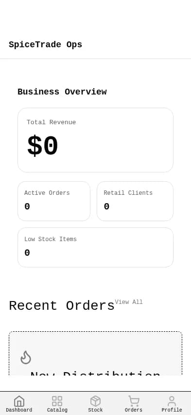 SpiceTrade Mobile Suite