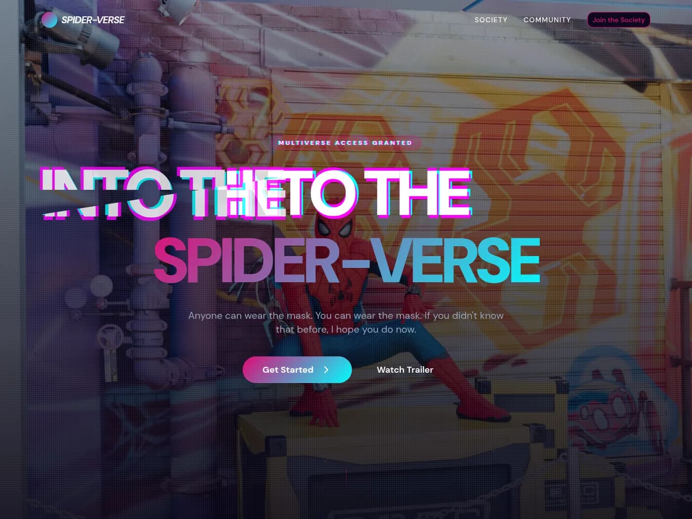 Spider-Verse Photo Update