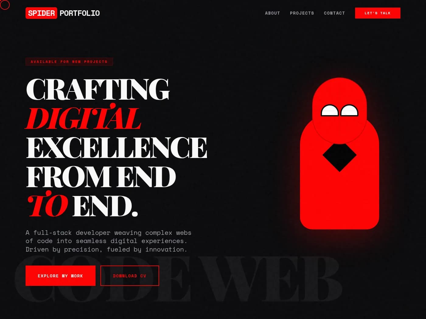 SPIDER Portfolio Web