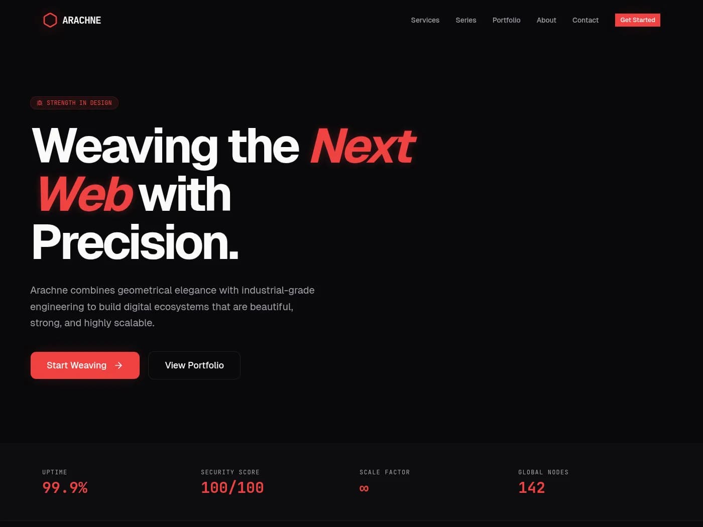 Spider Web Design