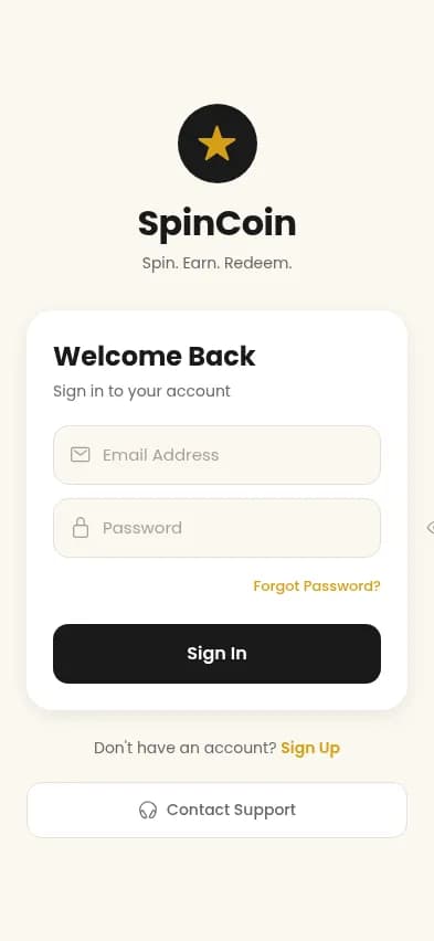 SpinCoin Earning App
