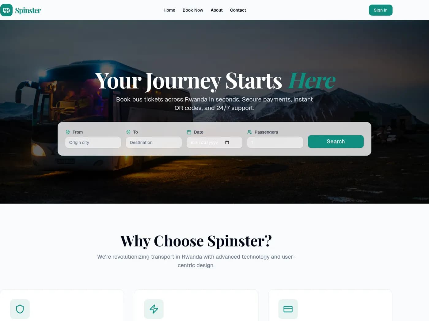 Spinster Ticket Platform