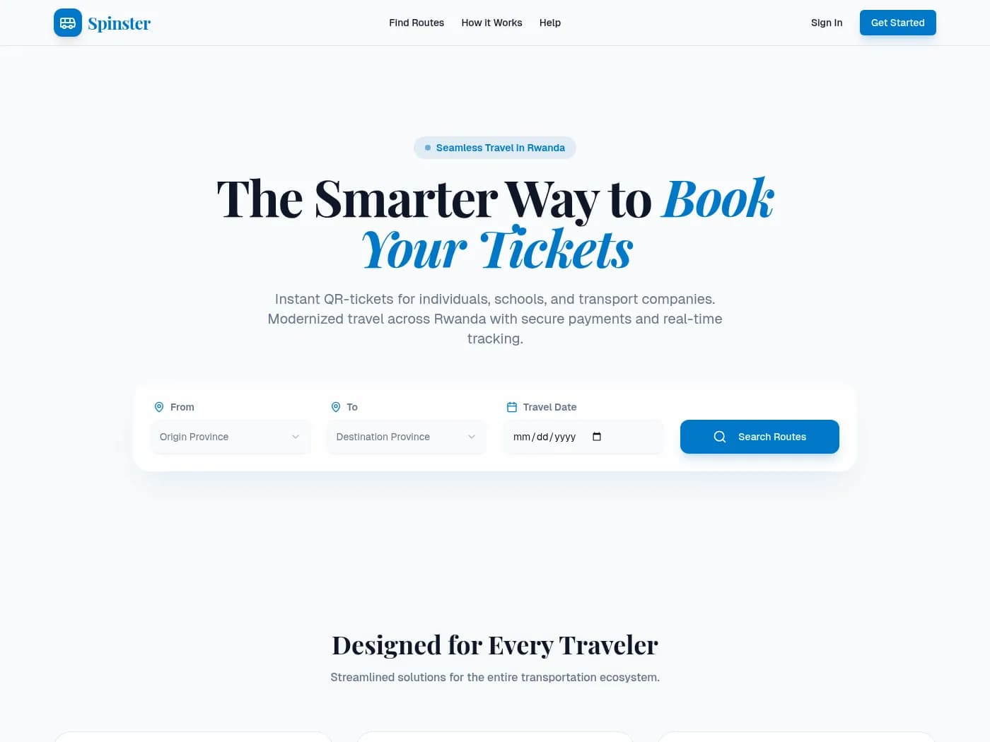 Spinster Ticket Platform