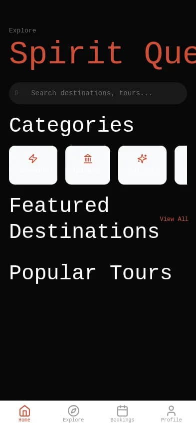 Spirit Quest Tours App