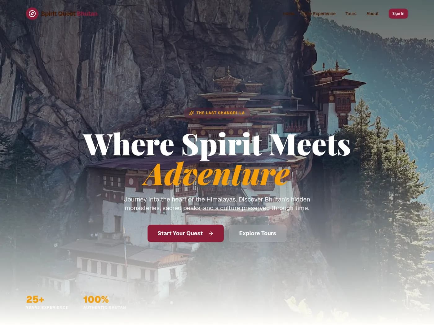Spirit Quest Landing