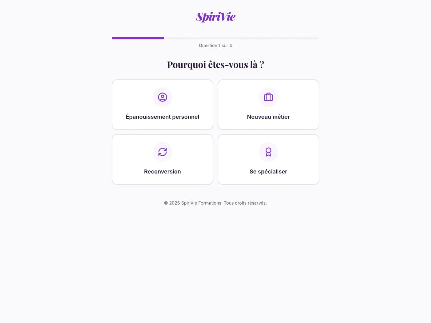 SpiriVie Quiz Orienta