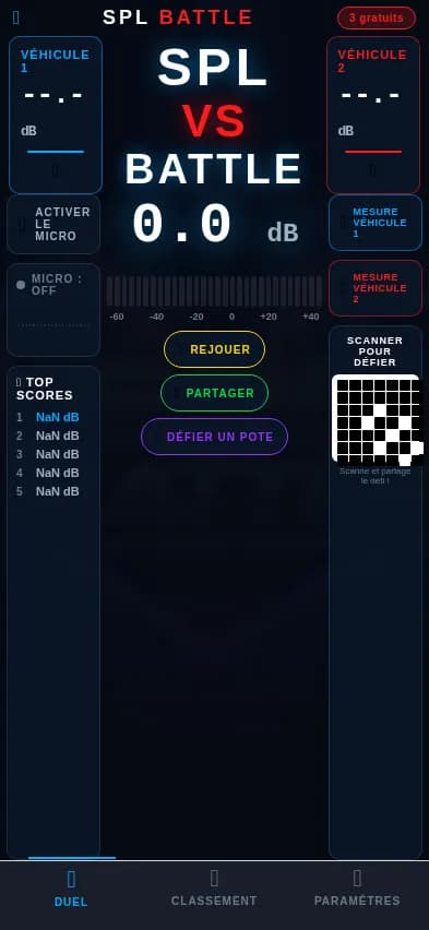 SPL Battle Mobile App