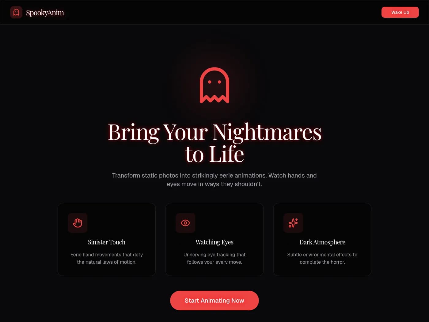Spooky Photo Animator