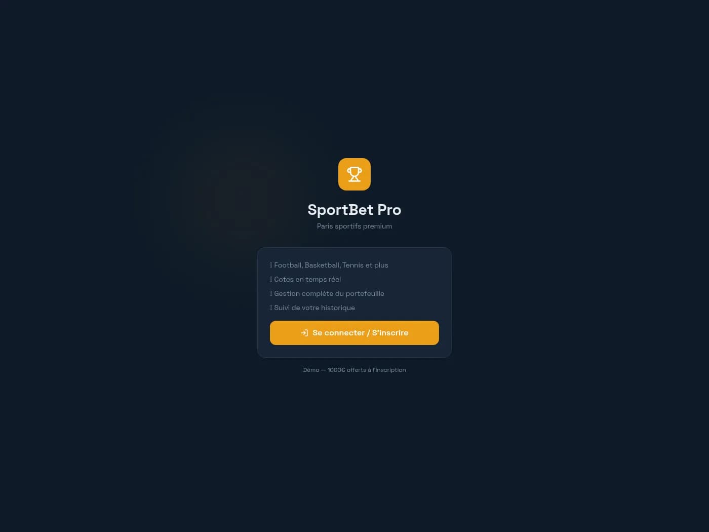 SportBet Pro