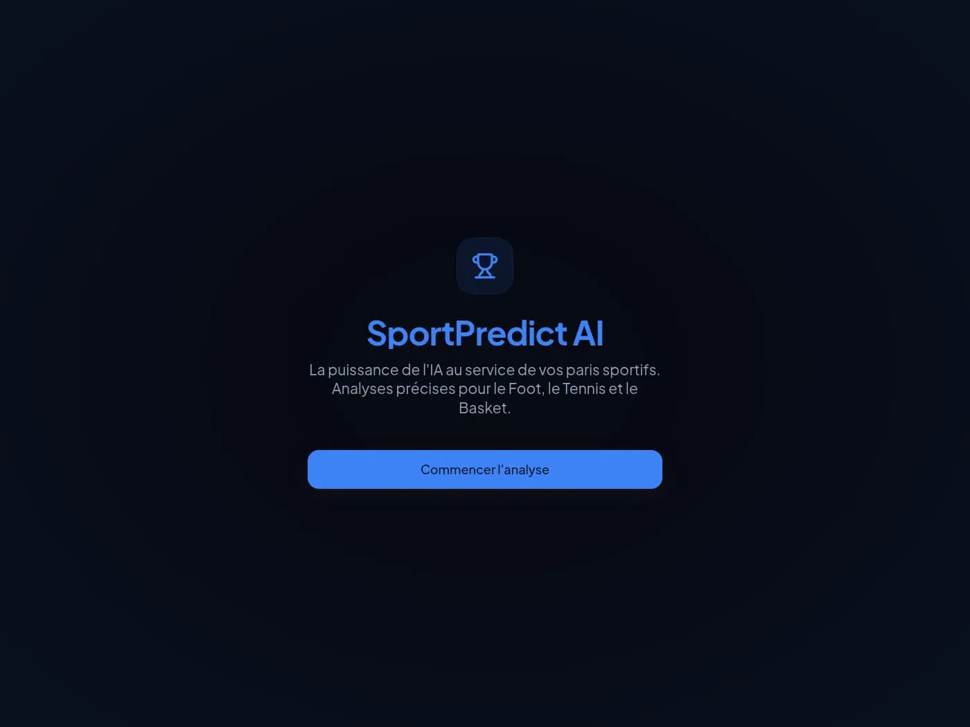 SportPredict AI