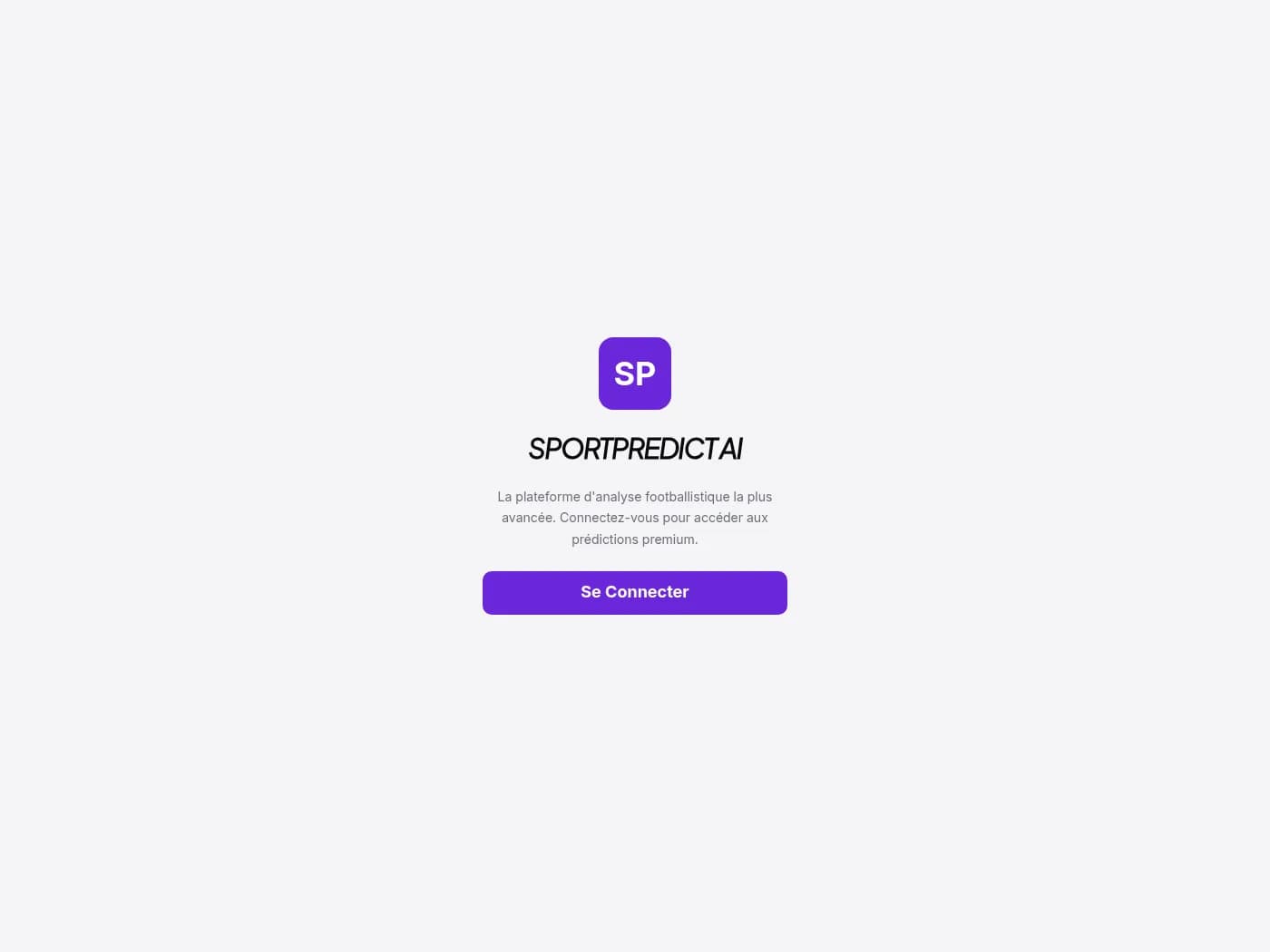 SportPredict AI Bot