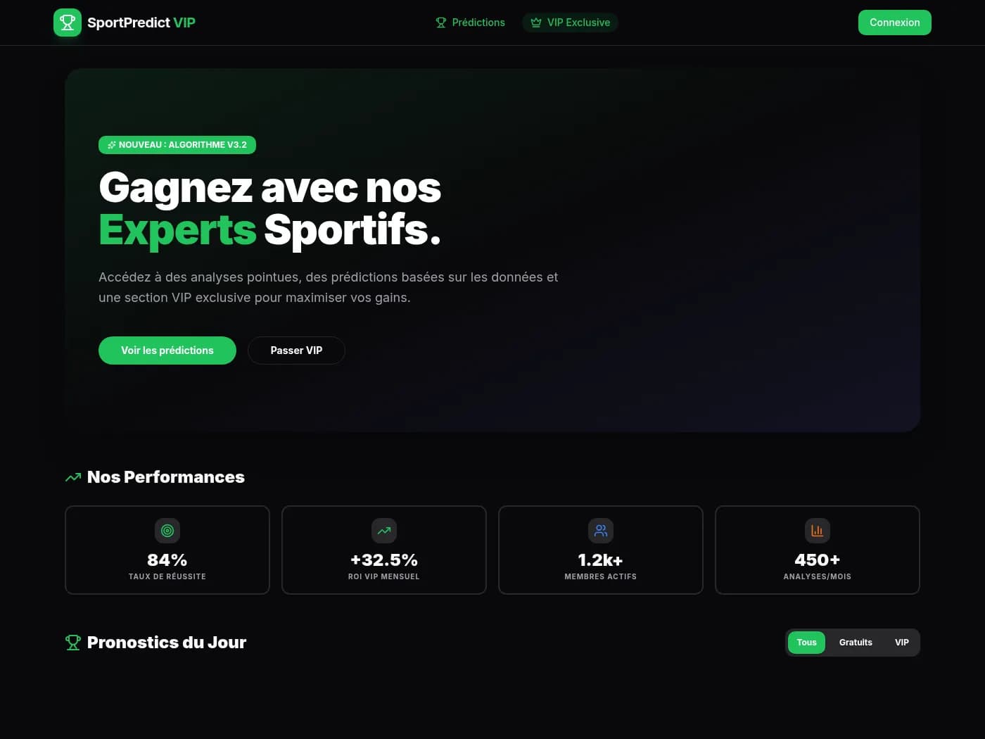 SportPredict VIP App