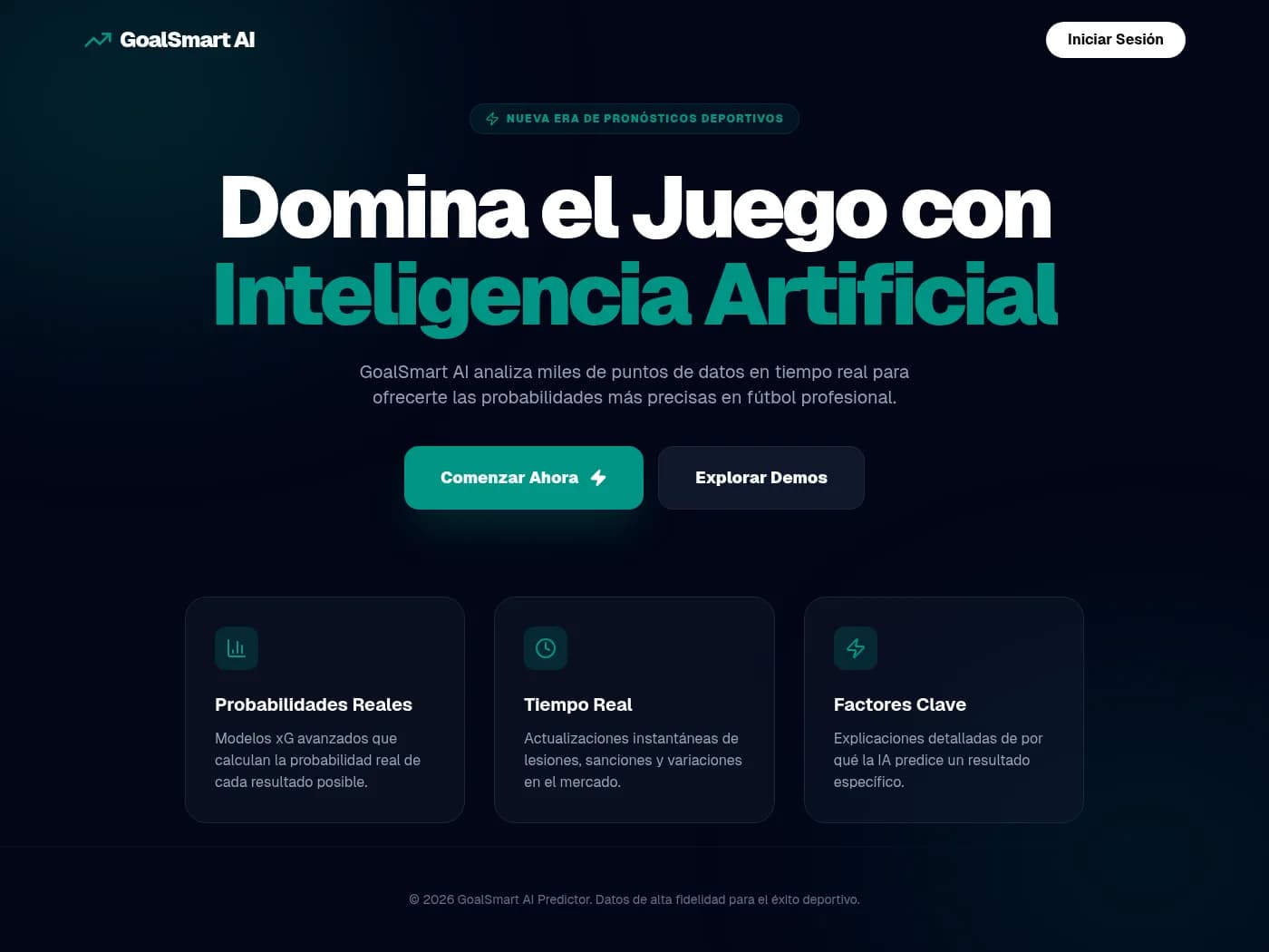 GoalSmart AI Predictor