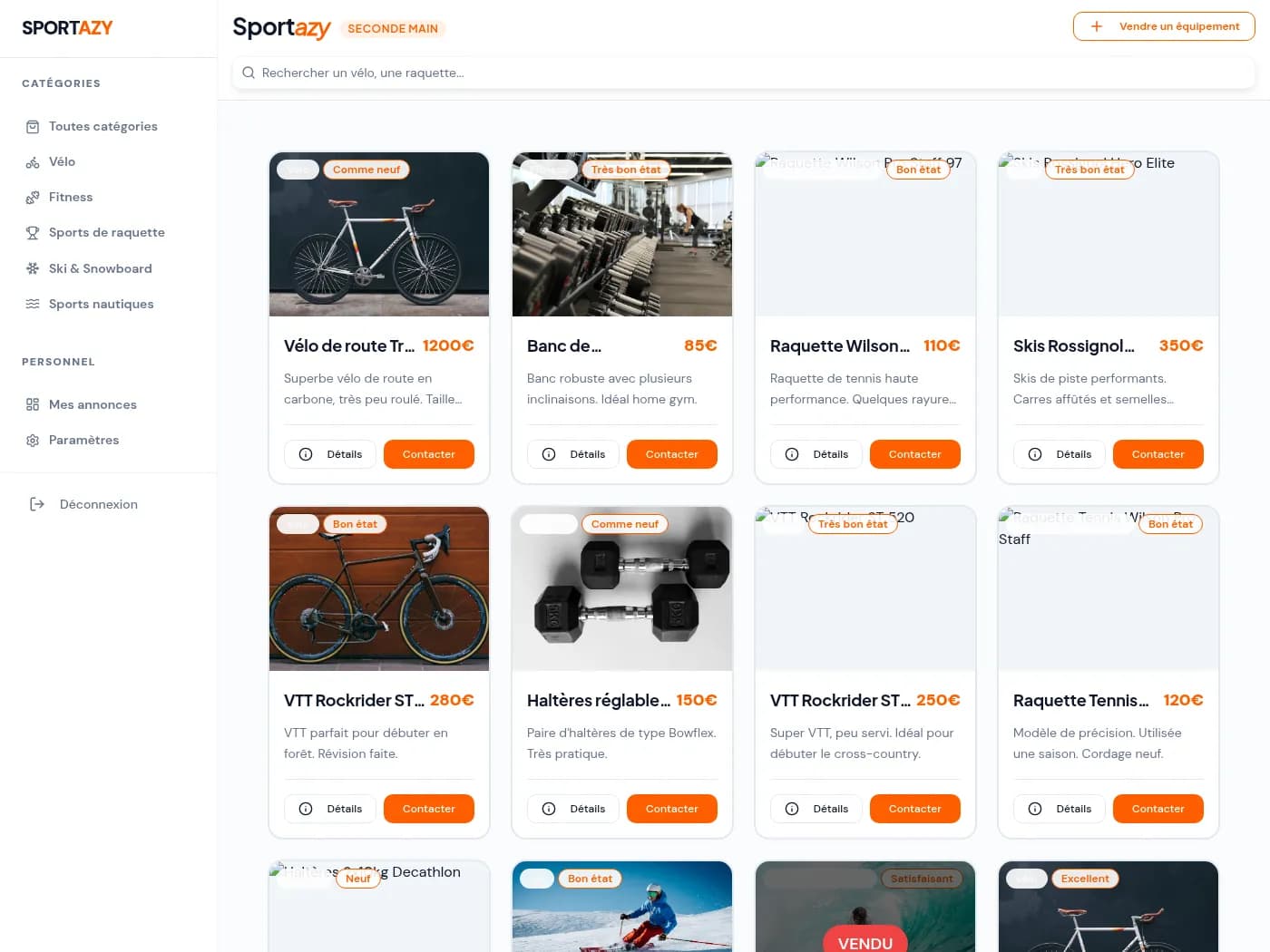 Sportazy Marketplace