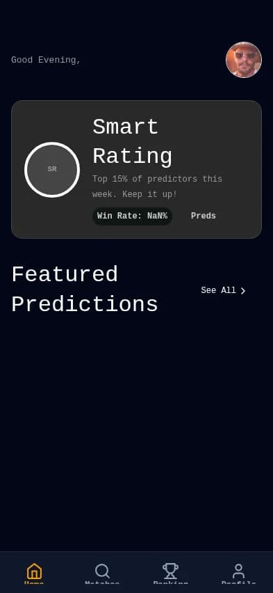 SportPredict Mobile