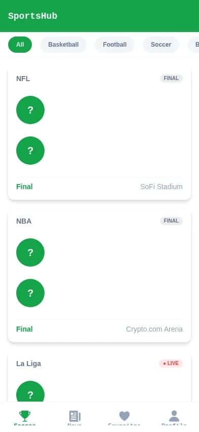 SportsHub App
