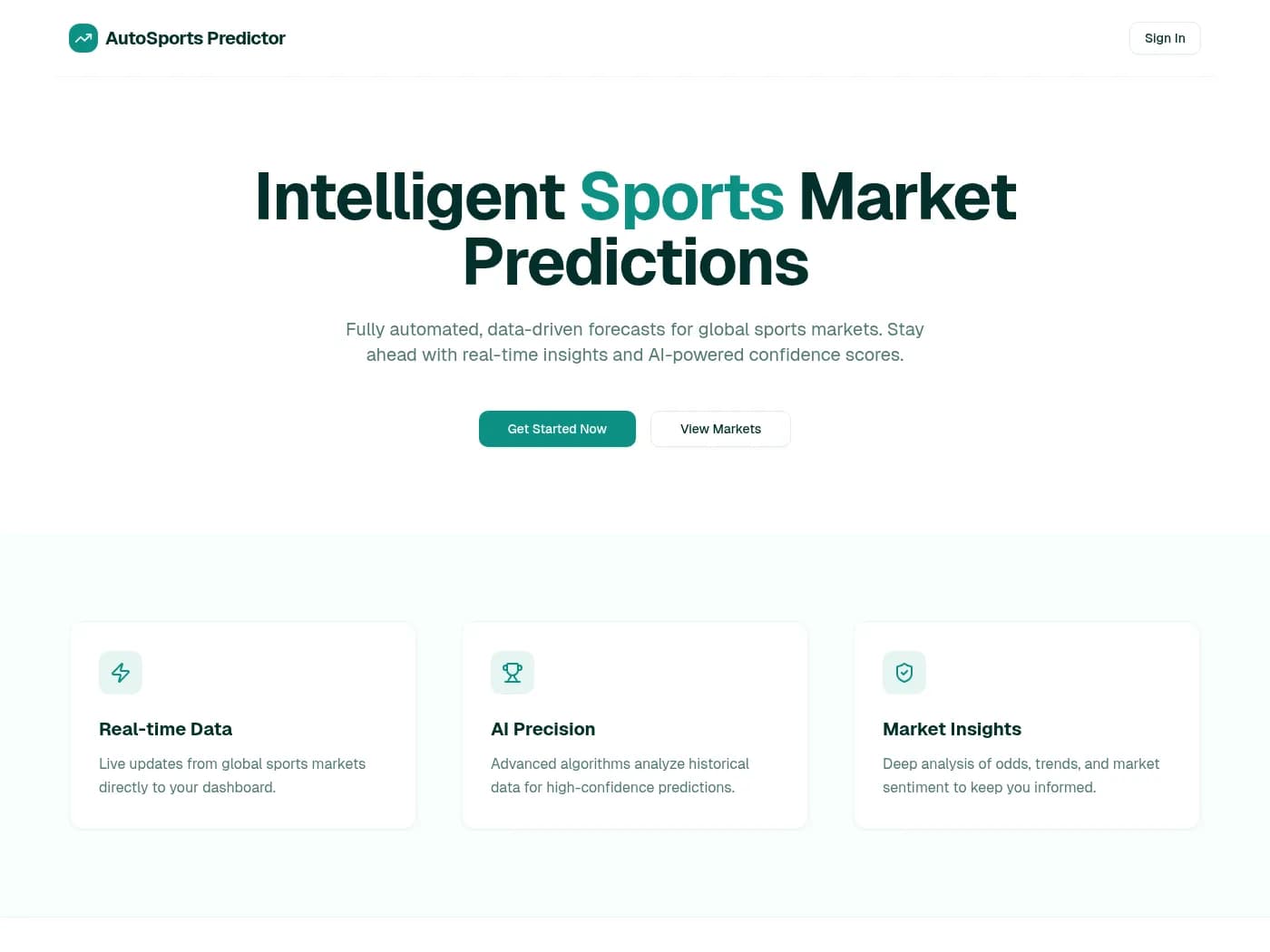 AutoSports Predictor