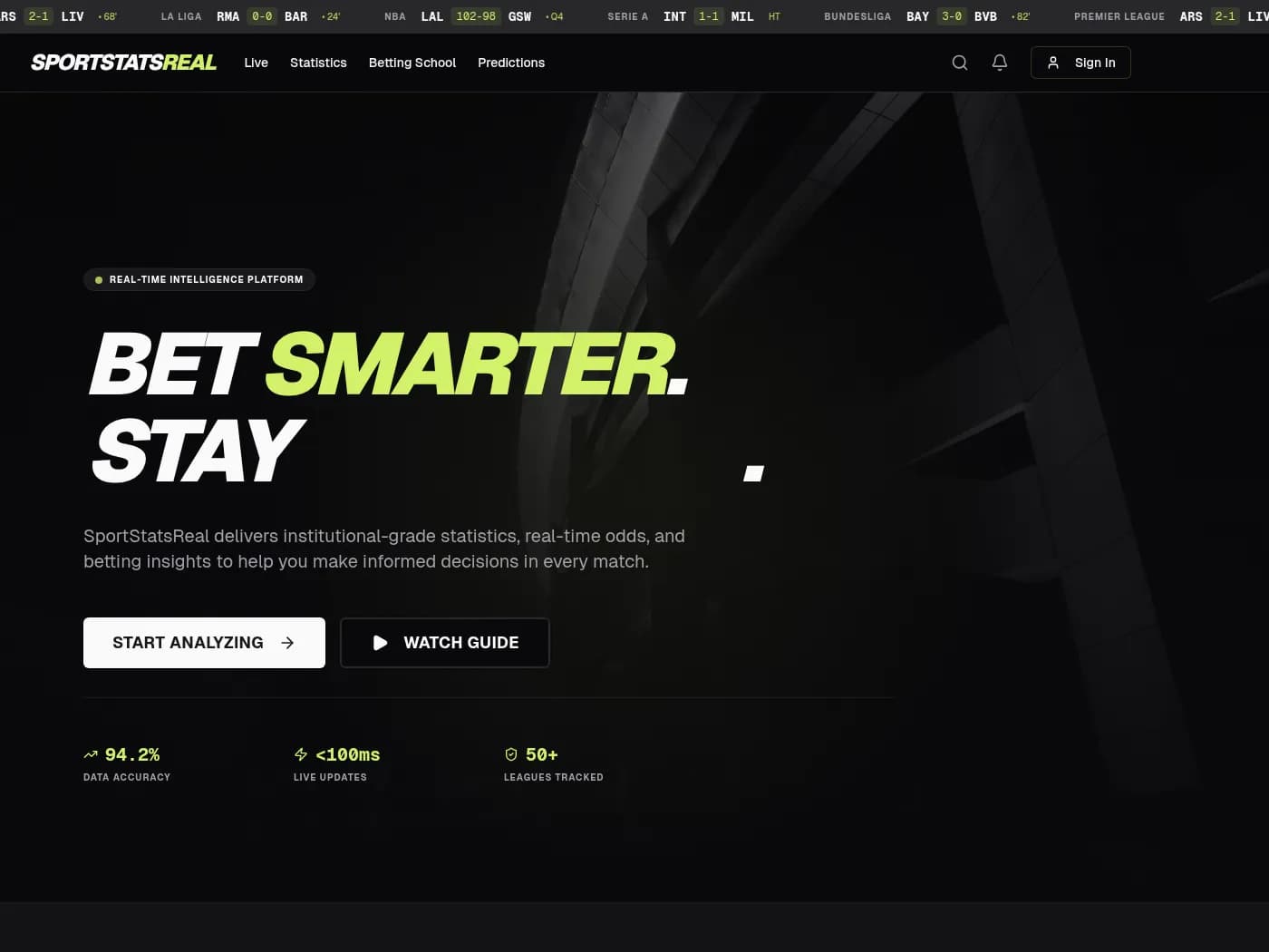 SportStatsReal