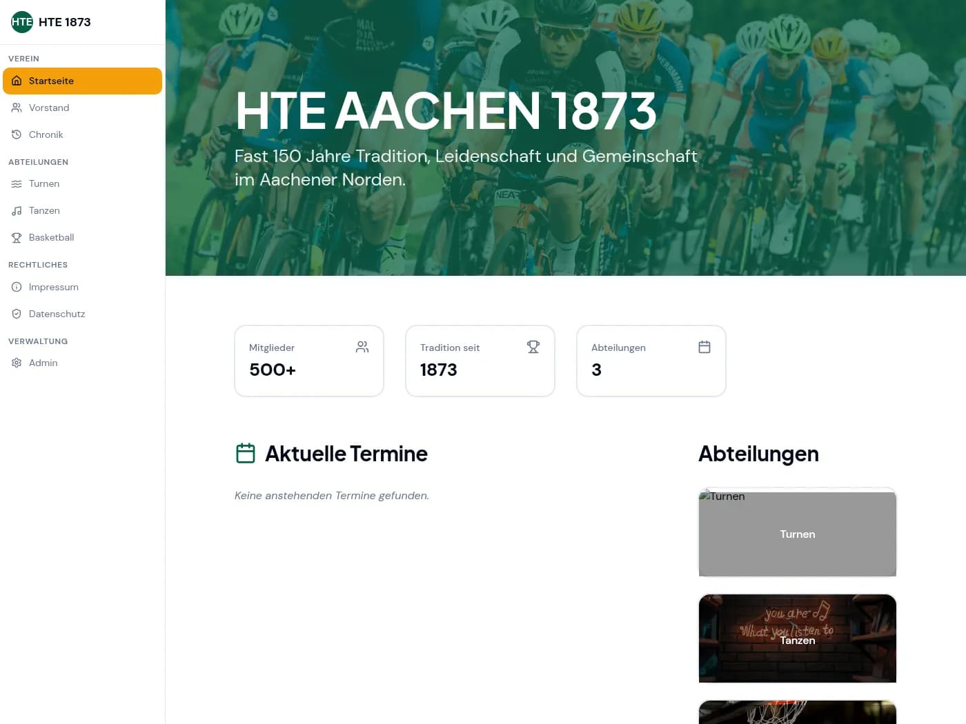 Sportverein Web Central