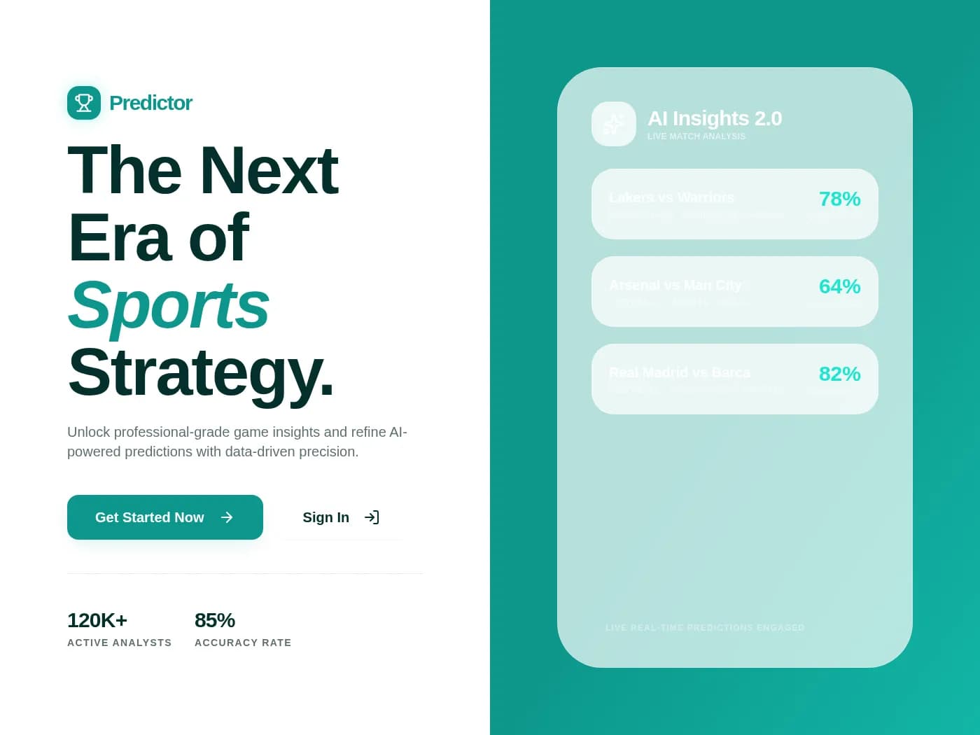 Sporty Game Predictor