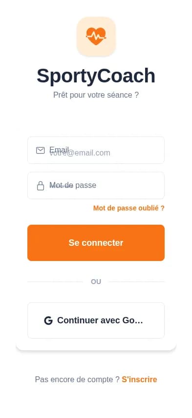 SportyCoach Mobile