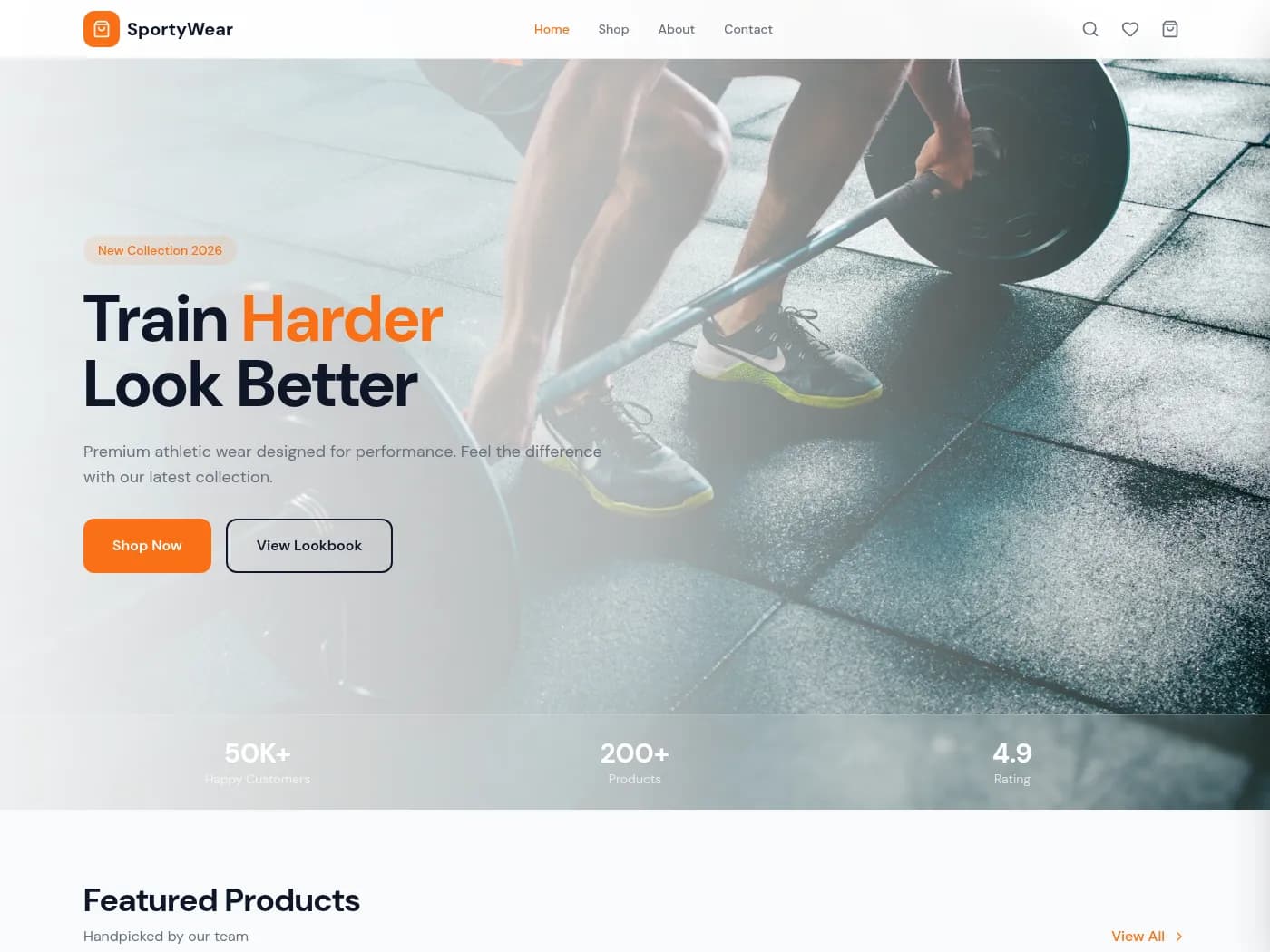 SportyWear Shop