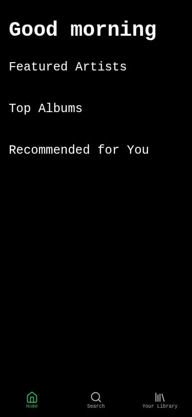 Spotifly Music App