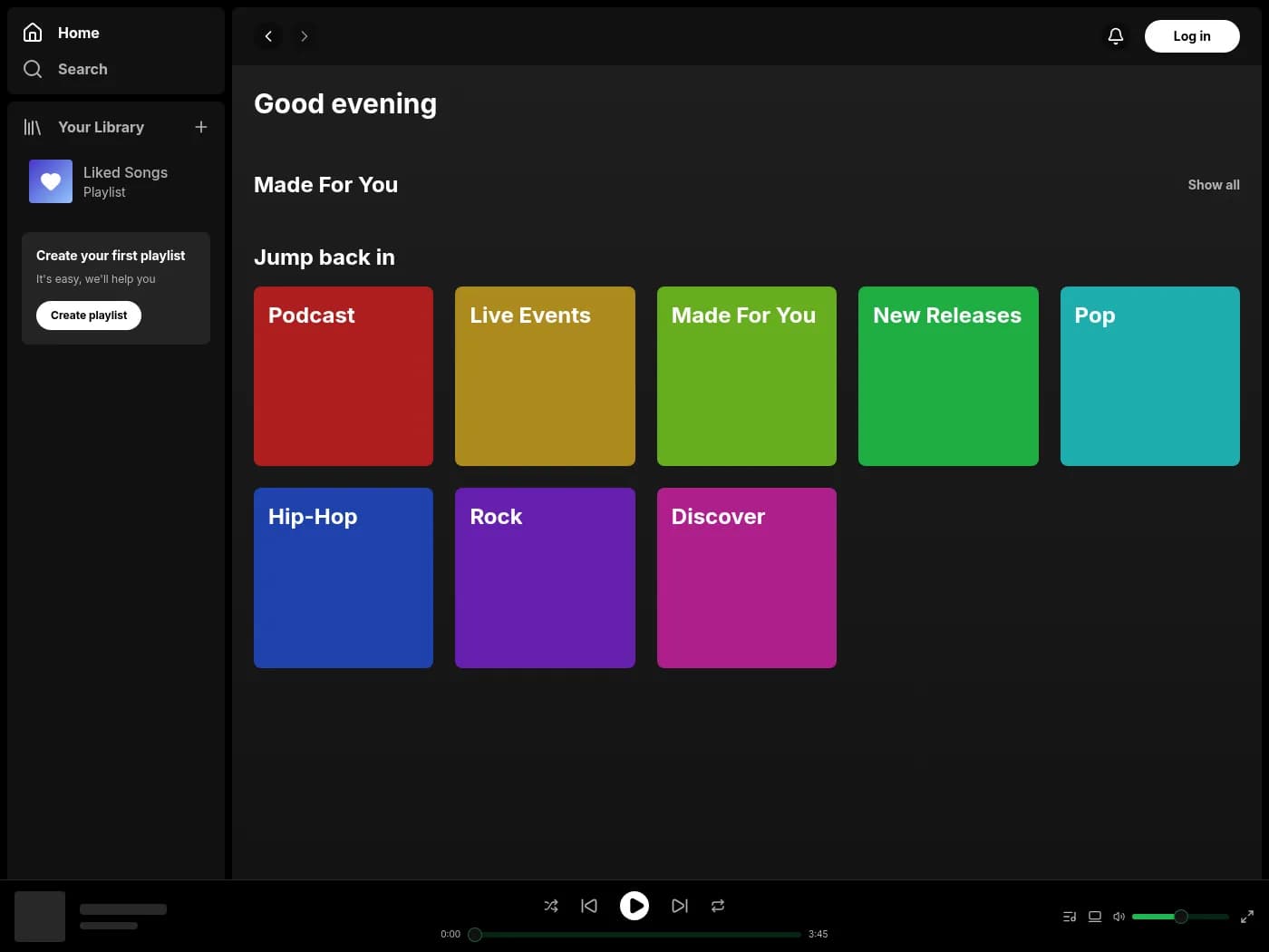 Spotify Clone
