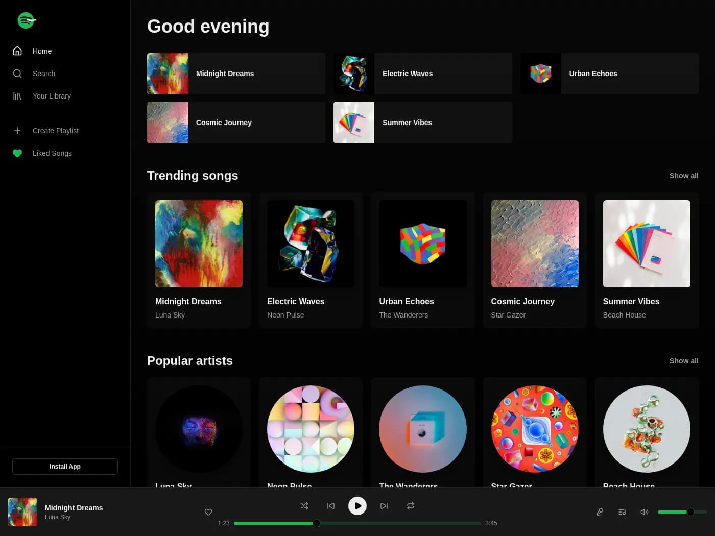 Spotify Clone